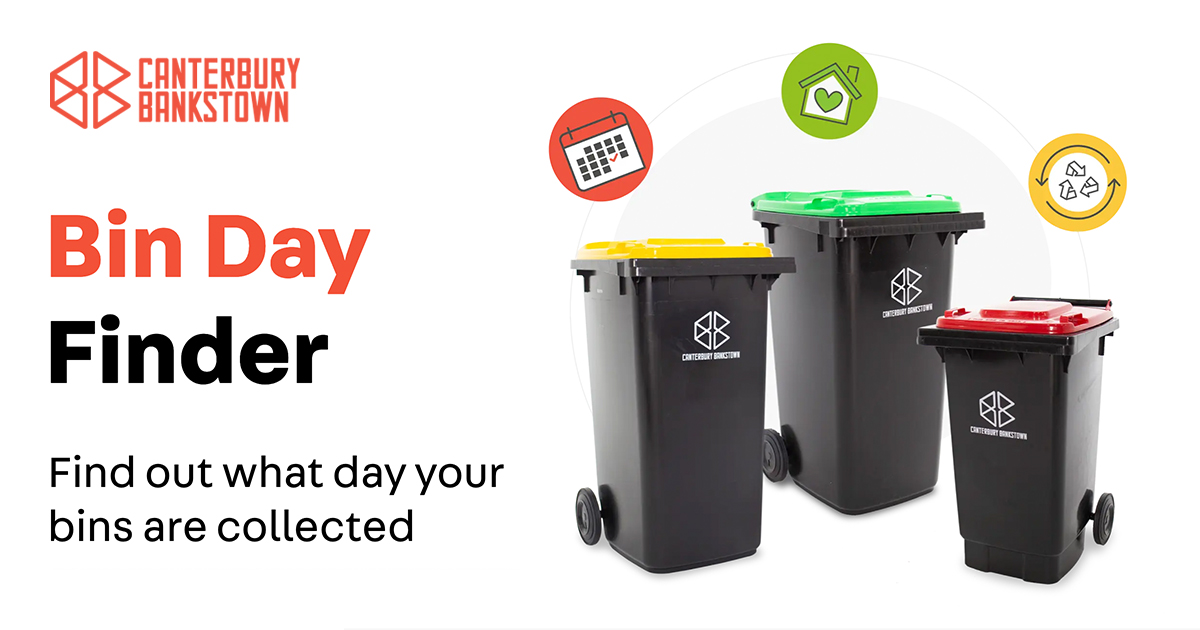 Bin Day Finder City Of Canterbury Bankstown Bin Day Finder City Of Canterbury Bankstown